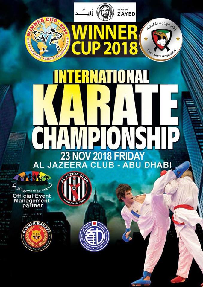 WINNER CUP 2018 INTERNATIONAL KARATE CHAMPIONSHIP – Cobra Karate Centre